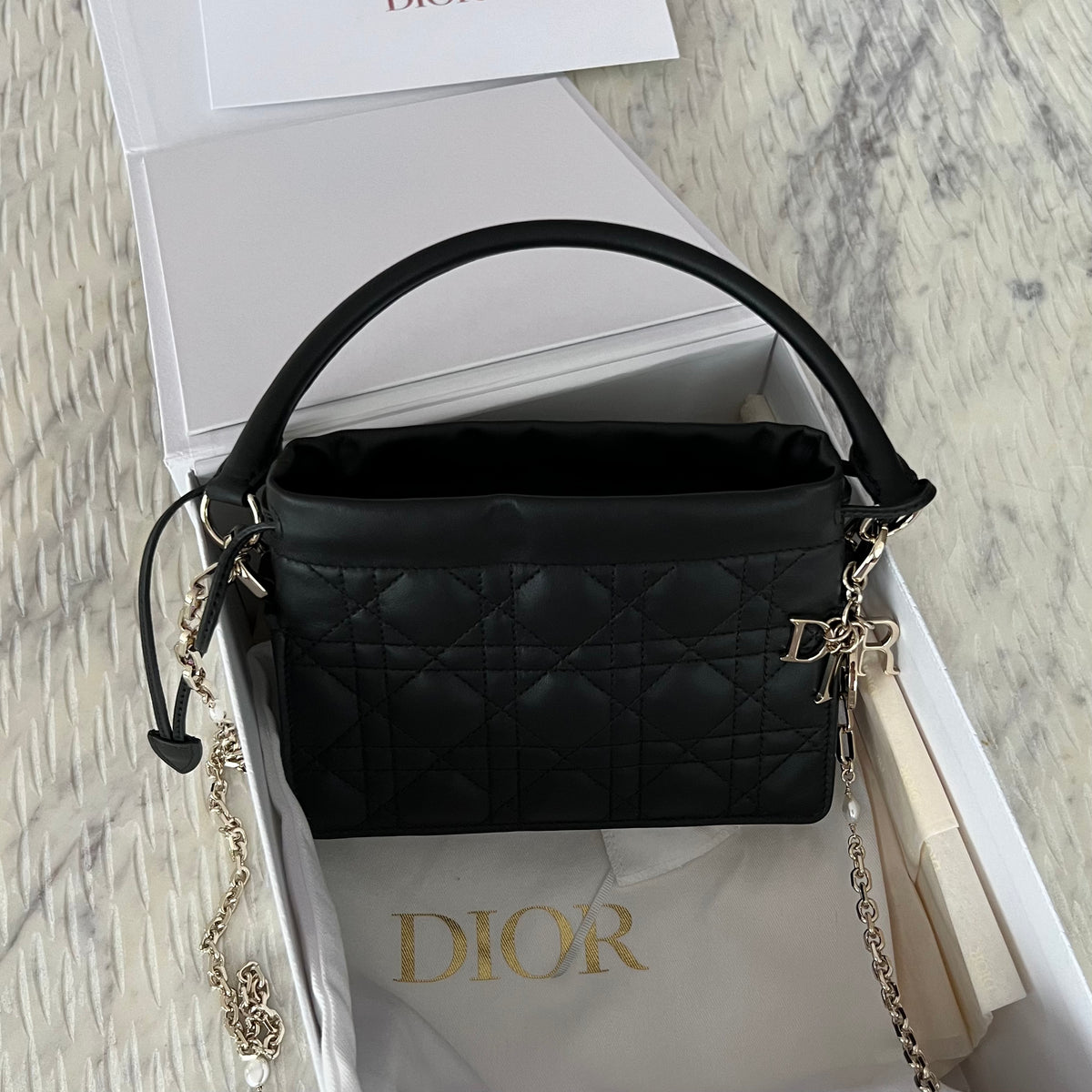 Pre-owned Dior Lady Dior Milly Mini Bag – Beccas Bags